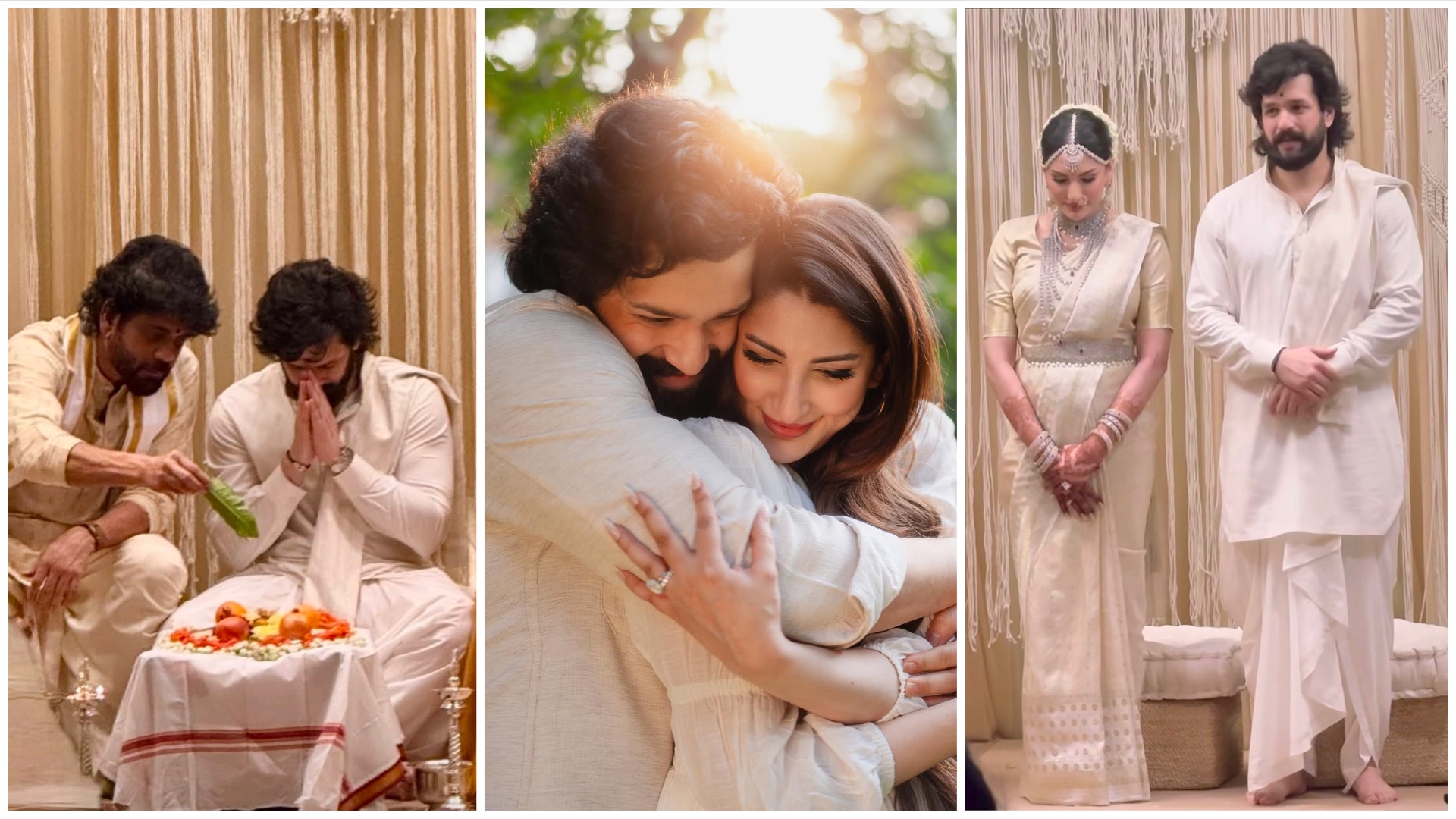 Inside Akhil Akkineni’s Intimate Wedding With Zainab Ravdjee In Hyderabad